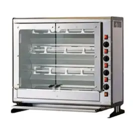 ASADOR VERTICAL ELÉCTRICO - MOD. ELBA24/PE 4 ASTE - CAPACIDAD N. 24 ...